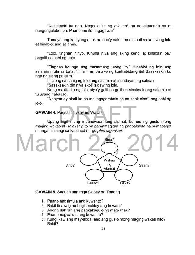 Grade 9 Filipino Module | PDF