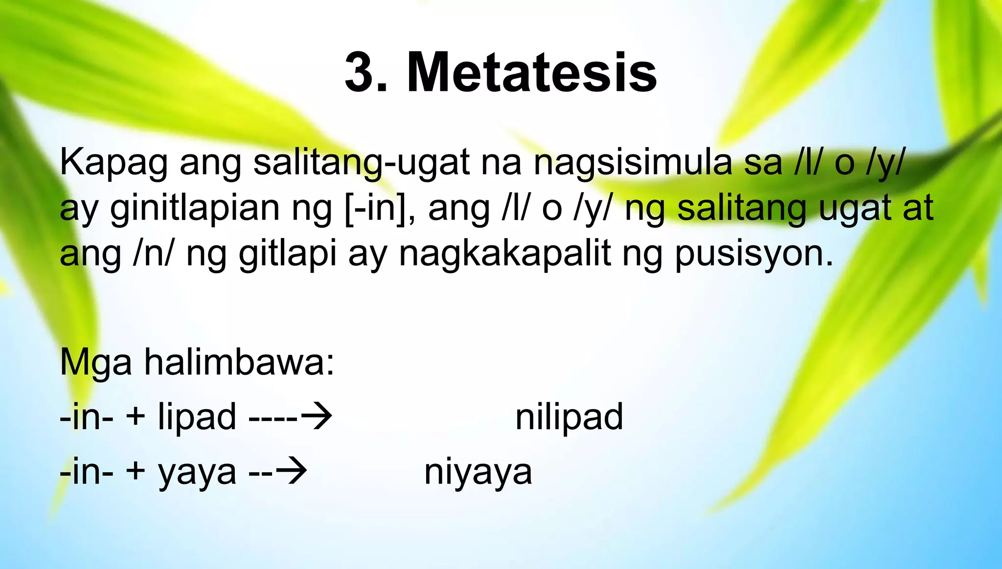 Ponoloji, Morpoloji, Leksikal | PPTX