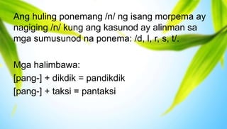 Ponoloji, Morpoloji, Leksikal | PPT