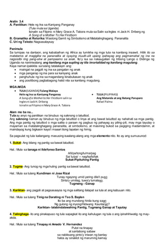Filipino | DOCX