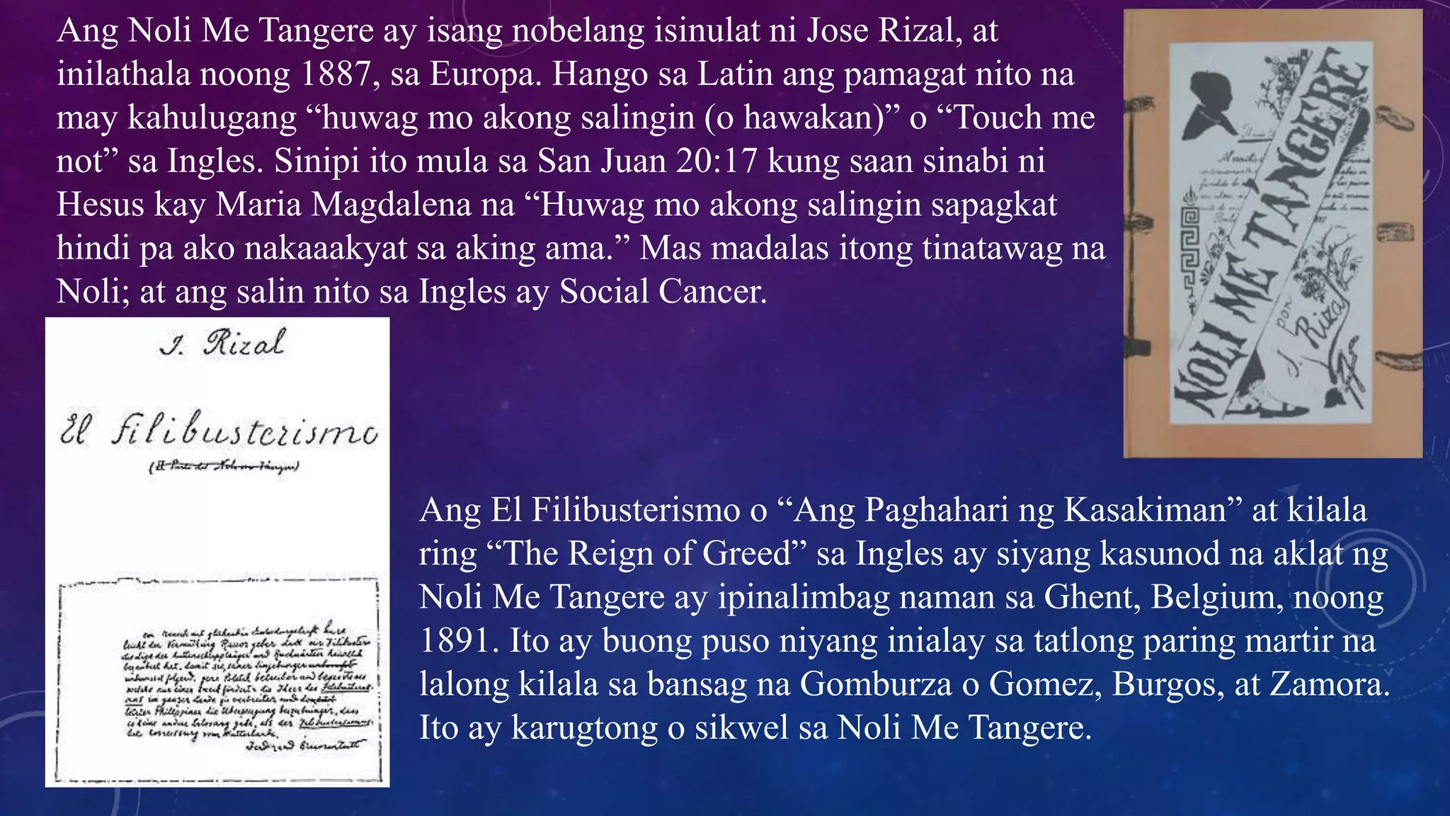 mga tala ukol sa buhay ni Rizal | PPTX
