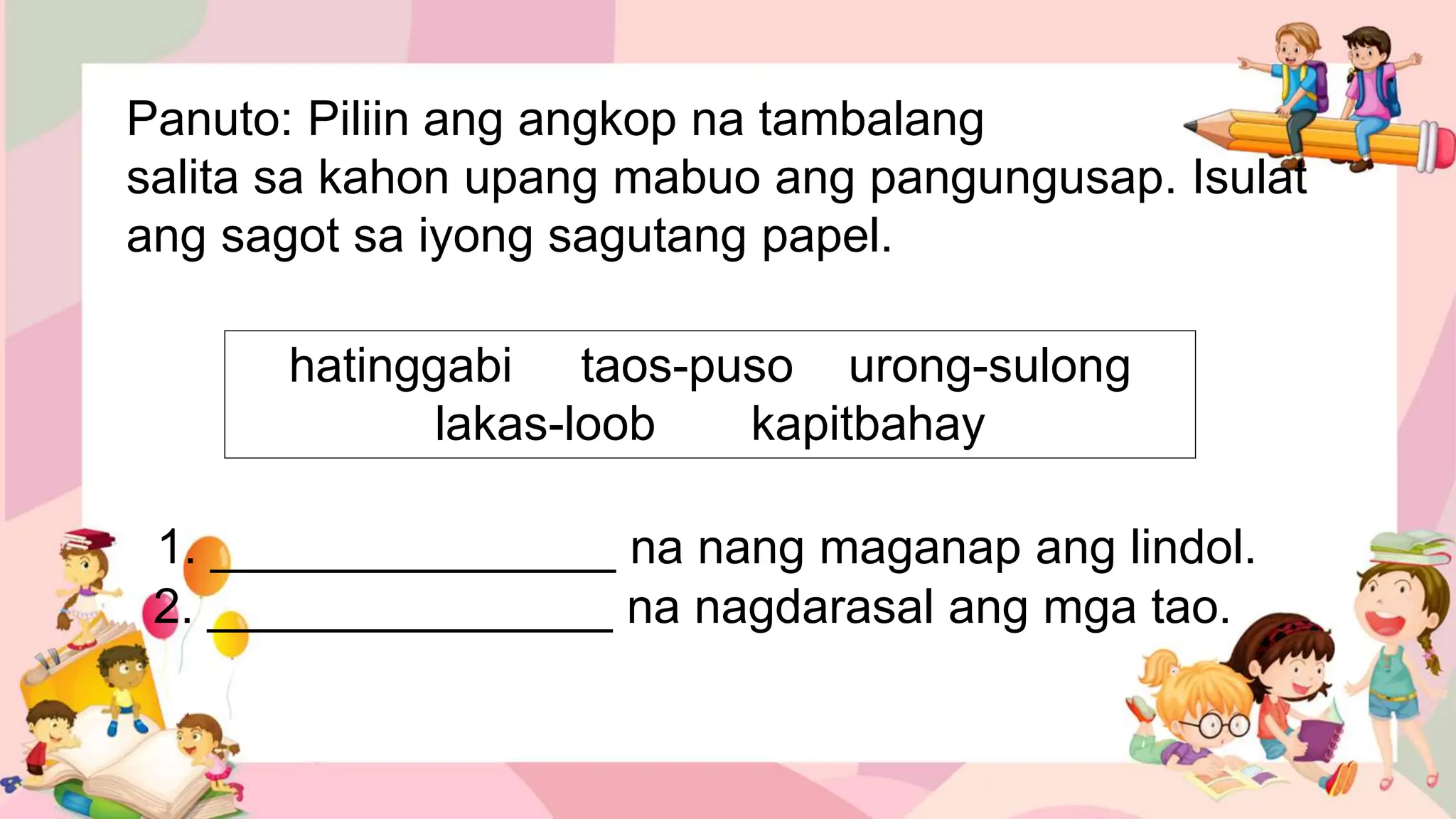 FILIPINO Grade 3 power point presentation | PPTX