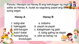 FILIPINO Grade 3 power point presentation | PPTX