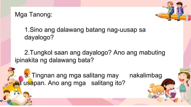 FILIPINO Grade 3 power point presentation | PPTX