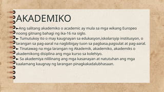 filipino ^()^.pptx akademikong sulatin sulatin | PPTX