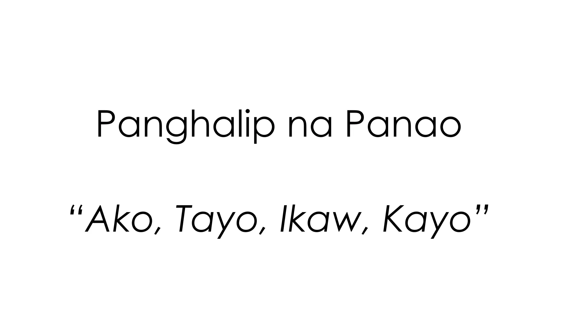 Filipino.powerpoint presentation ppt,,,, | PPT