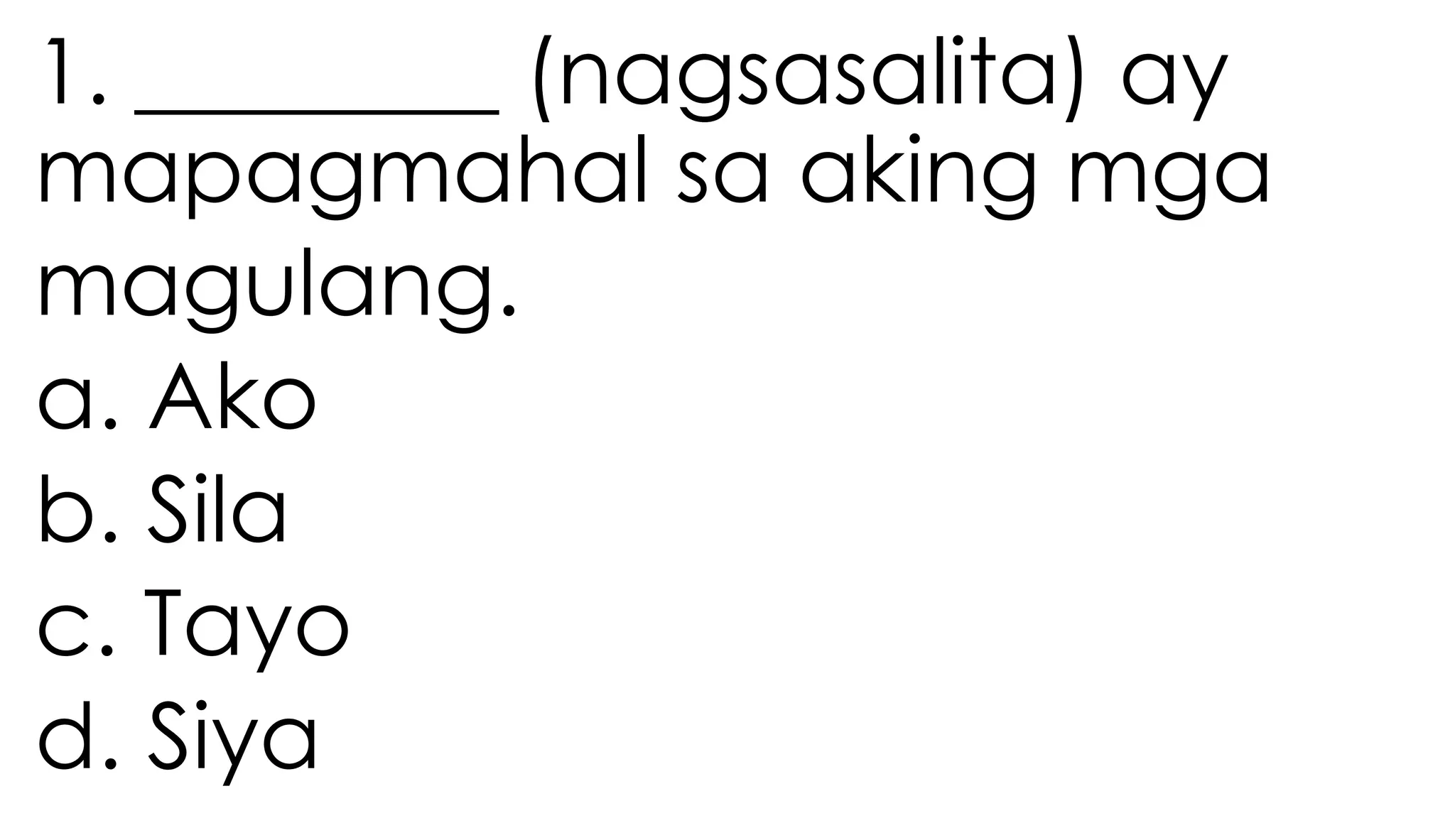 Filipino.powerpoint presentation ppt,,,, | PPT