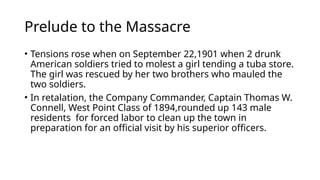 Filipino-American Relation Massacre of Balangiga.pptx