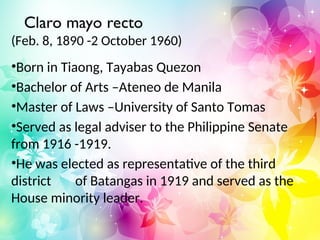 filipino social thinker in the 18th century | PPT