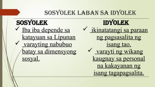 FILIPINO.pptx for educational porposes on | PPTX