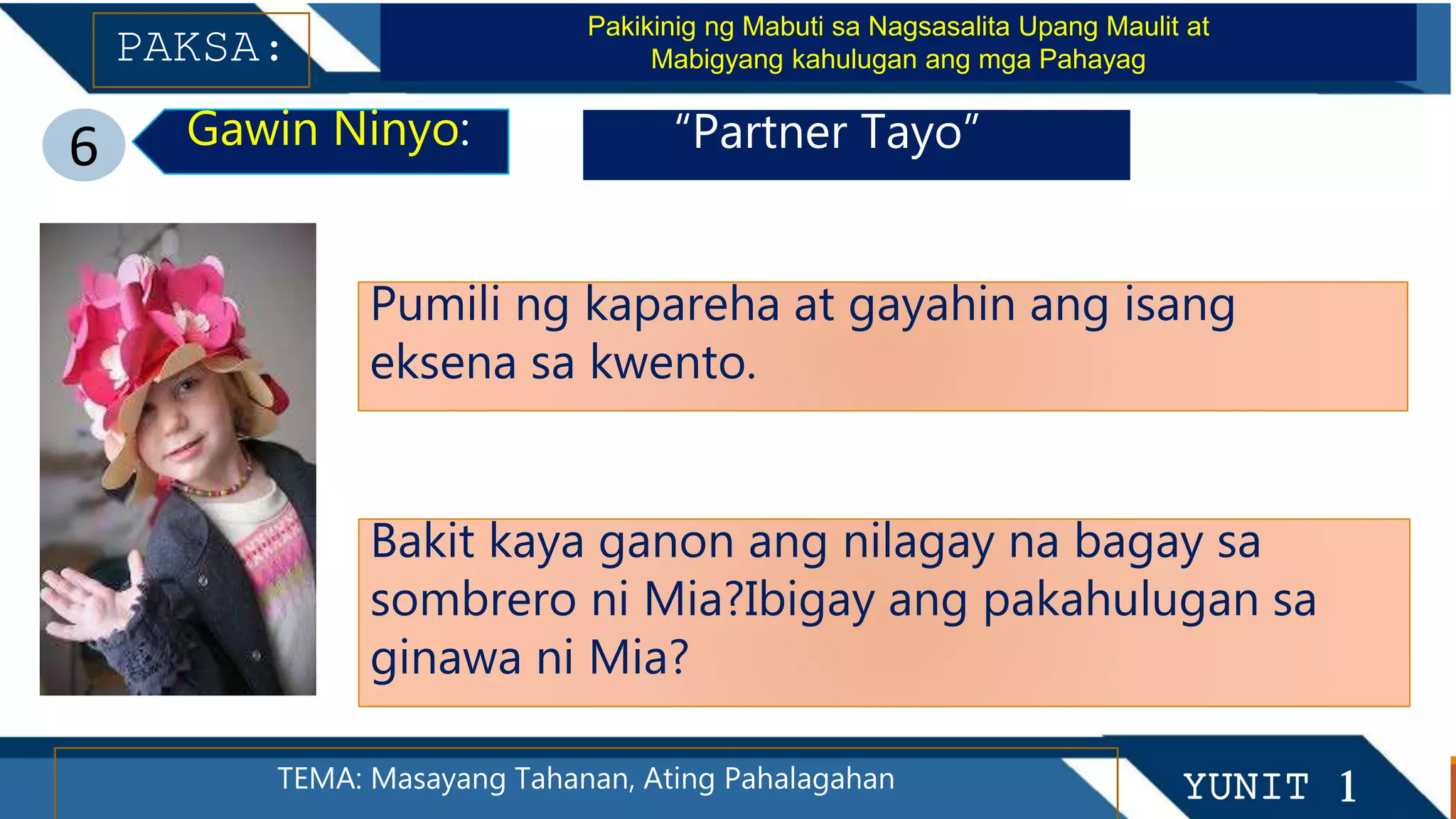 Filipino Grade 4 1st Quarter Week 1 | PPTX