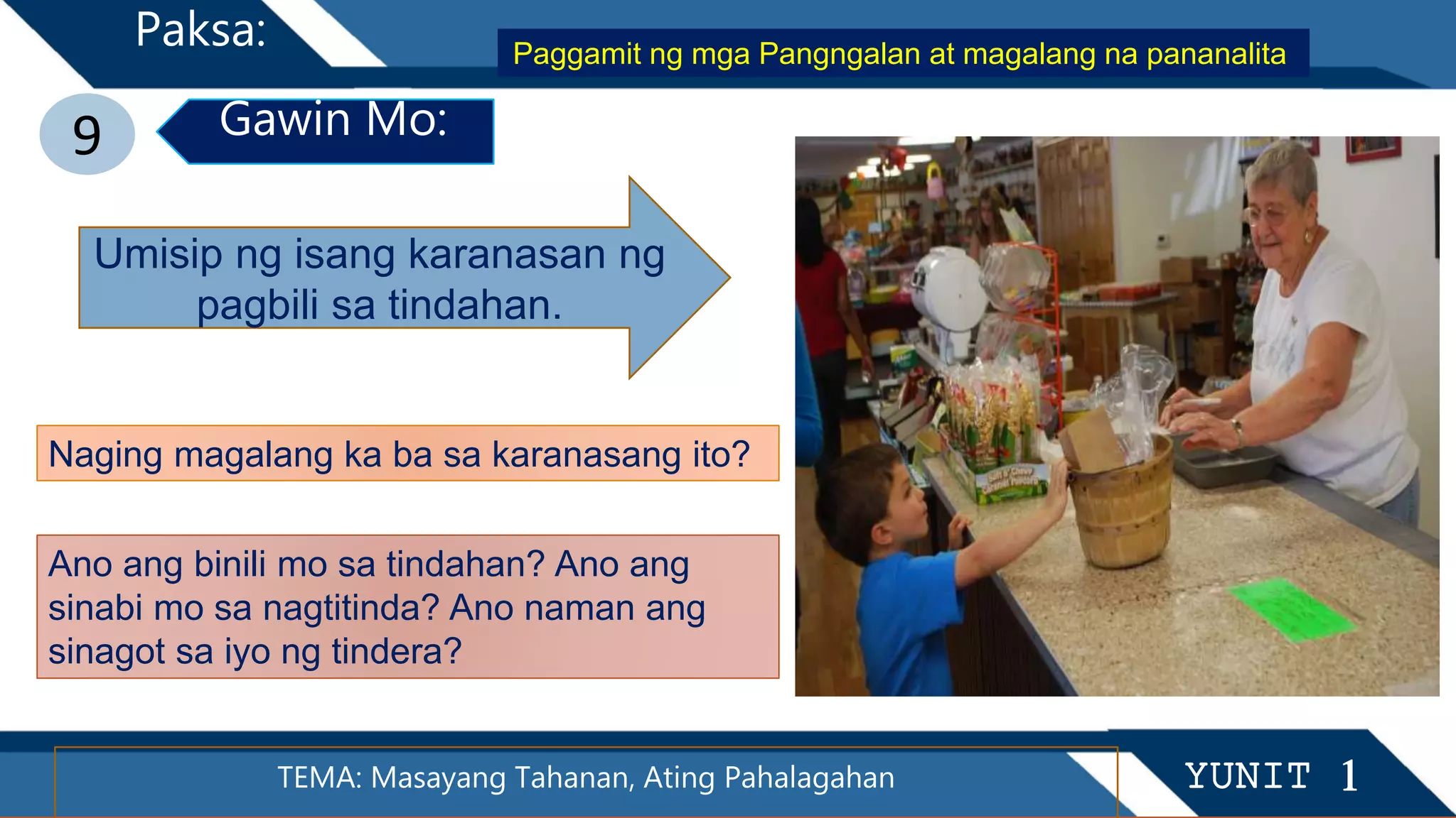 Filipino Grade 4 1st Quarter Week 1 | PPTX