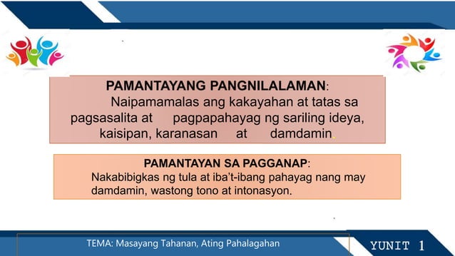 Filipino Grade 4 1st Quarter Week 1 | PPTX