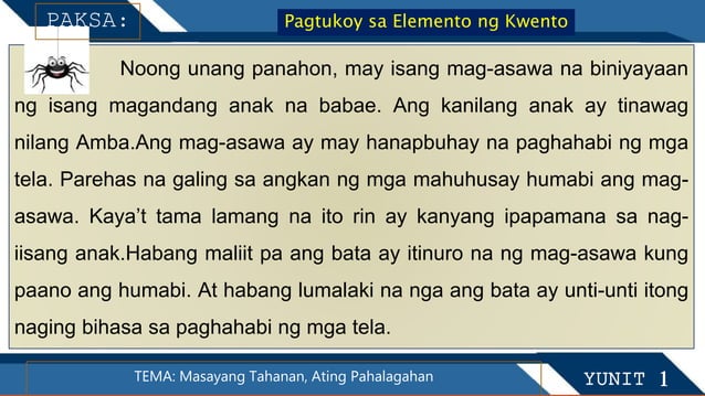 Filipino Grade 4 1st Quarter Week 1 | PPTX
