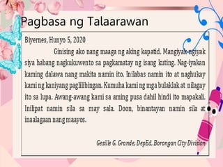 FILIPINO-5-Quarter 2-Week1 Day 1 to 5.pptx