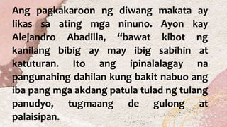 filipino-7.pptx ikaapat na linggo filipino | PPTX