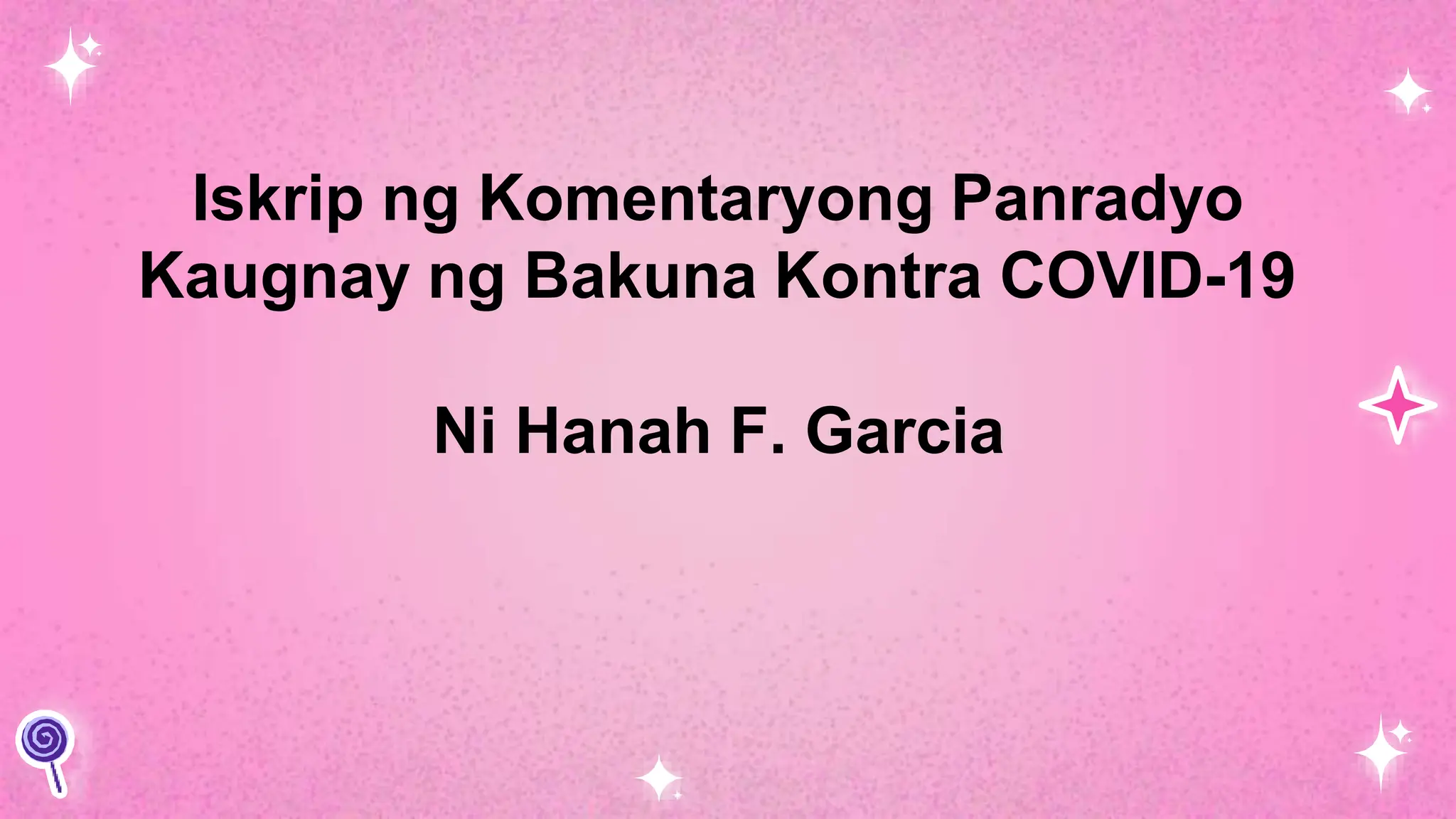 Filipino - 8 Kontemporaryong Panradyo.pptx