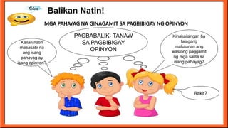 Filipino-9-Mga Ekspresyong Nagpapahayag ng Katotohanan.pptx