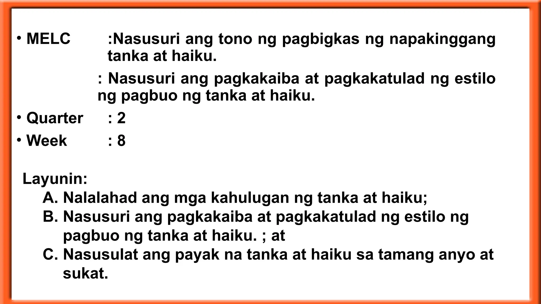 Filipino-9-Tanka at Haiku- Quarter 1.pptx