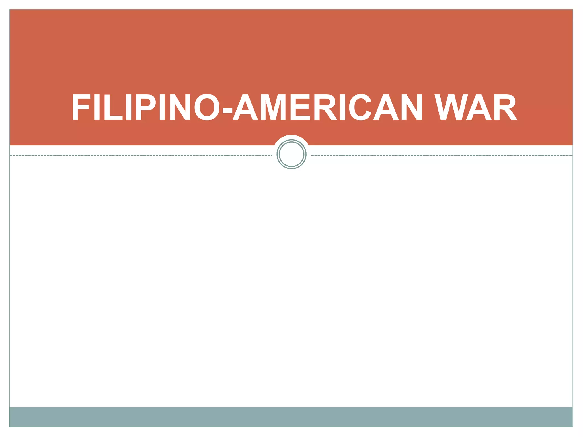 Filipino American WAR | PPTX