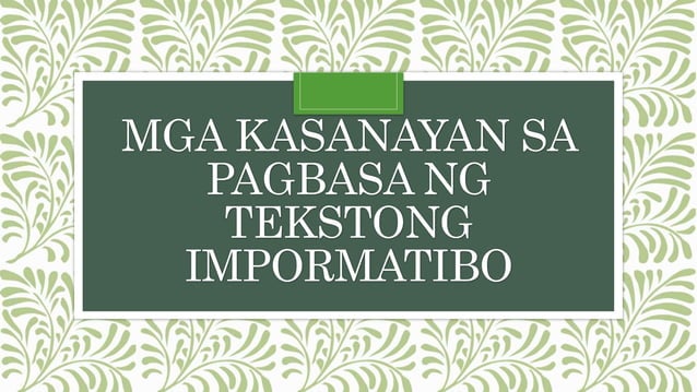 FILIPINO-ARALIN 3 TEKSTONG IMPORMATIBO.pptx