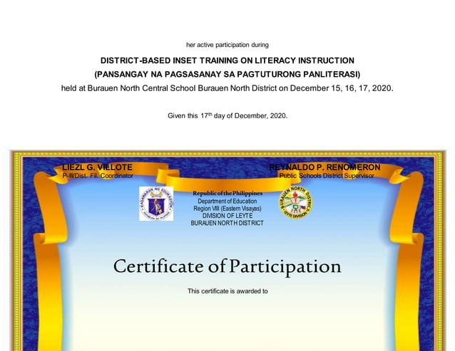 Filipino-Certificate-INSET.docx | Education