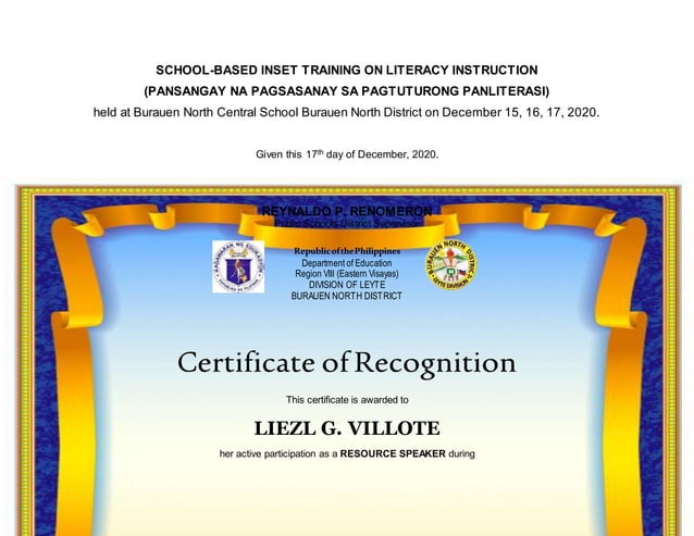 Filipino-Certificate-INSET.docx | Education