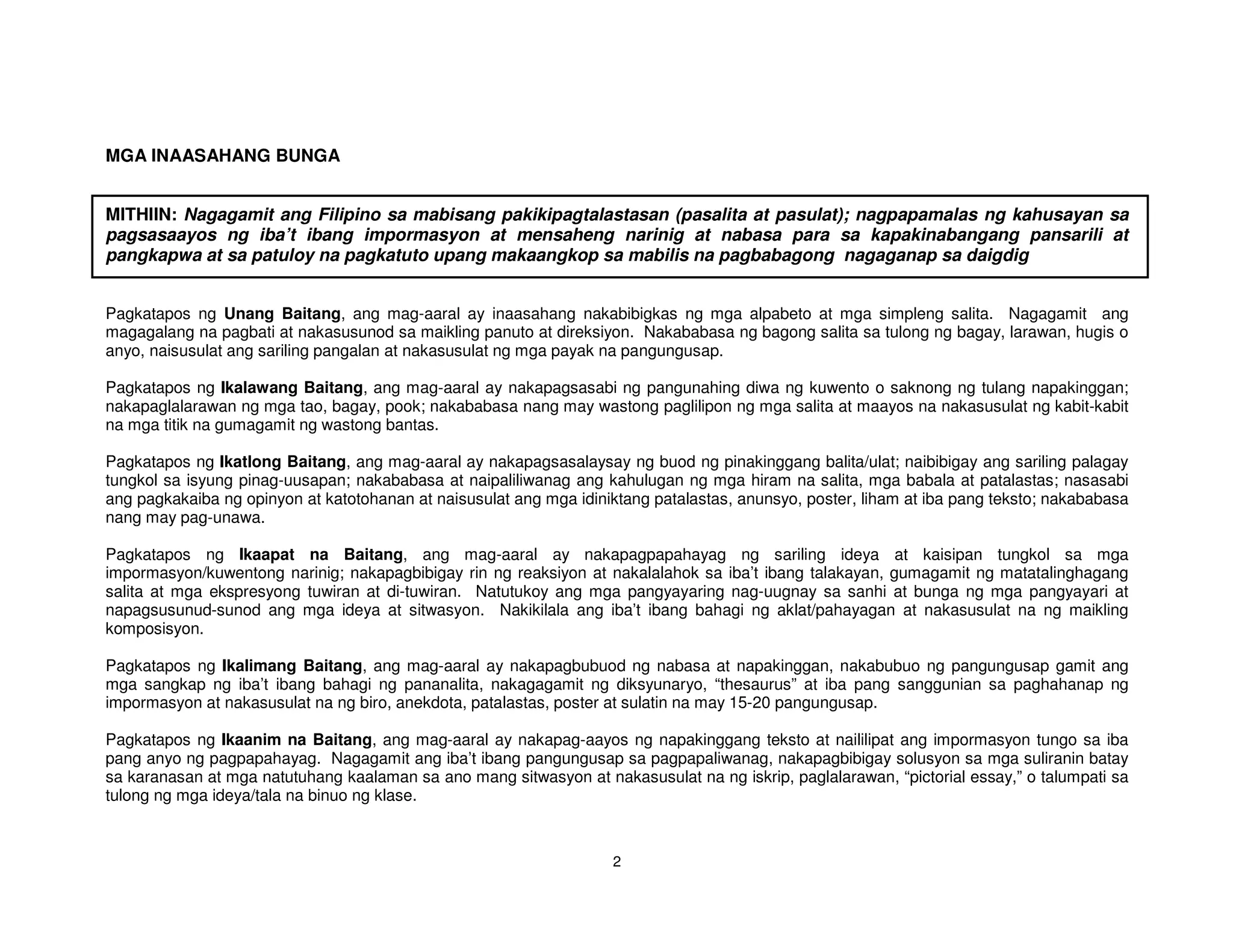 Filipino elementarybec-091224035102-phpapp01 | PDF