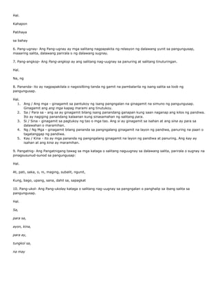 Filipino grace | PDF