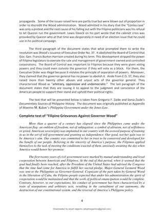 Grievances In Tagalog