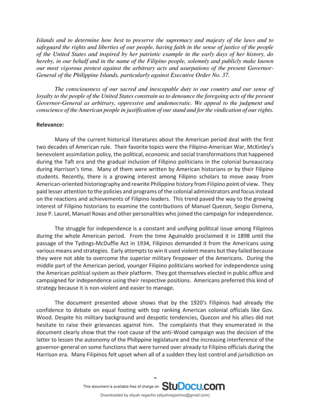 Grievances In Tagalog