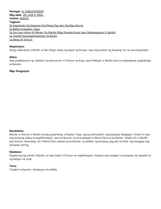 Filipino plot diagram- ans | DOCX