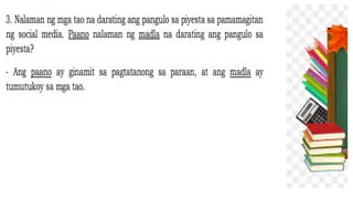 Filipino-Q1-WEEK-2.pptx powerpoint grade 6 quarter one | PPTX