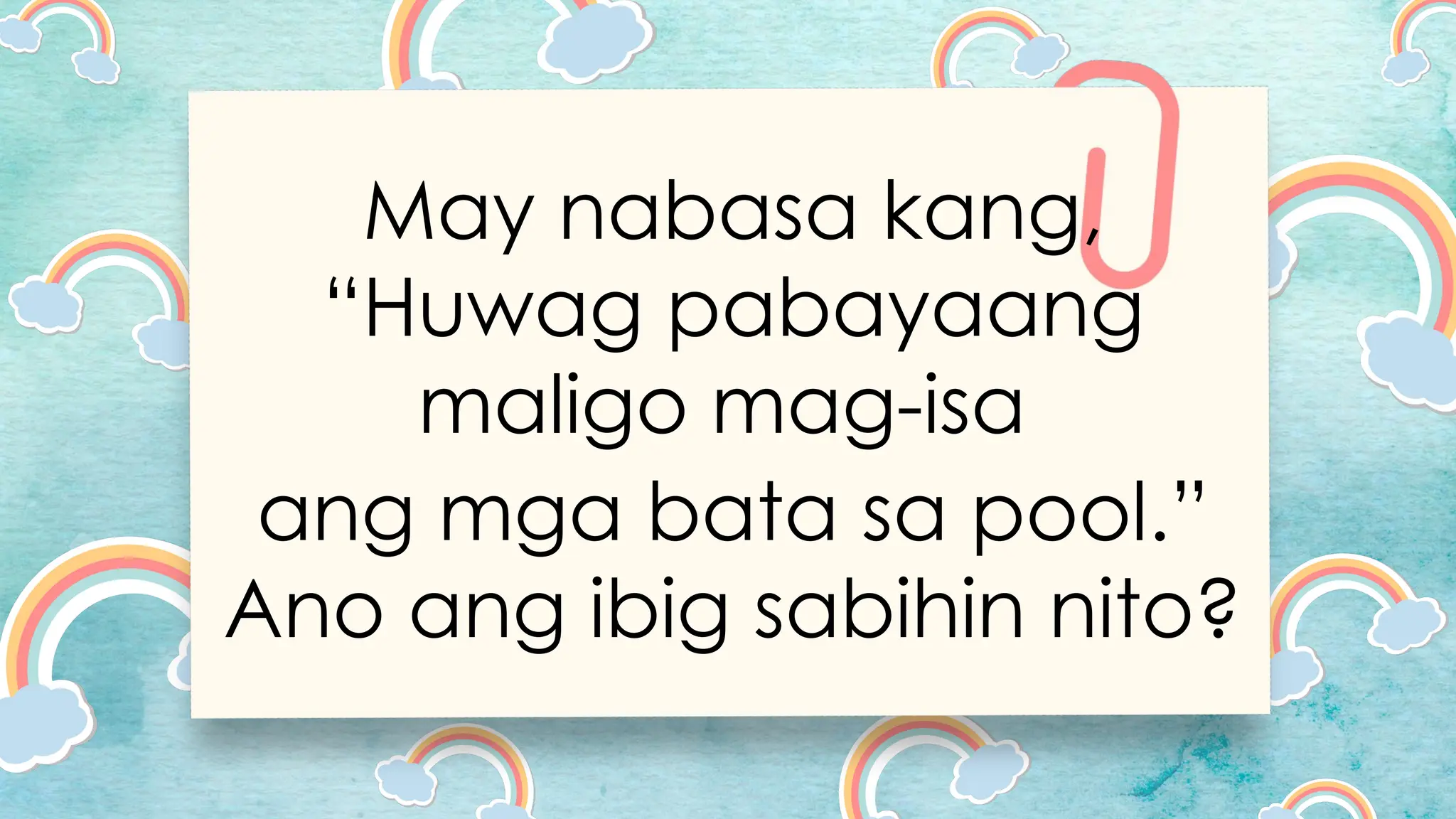 Filipino Grade 2 Quarter 1 Week 3 - Mensahe-Babala at Paalala | PPTX
