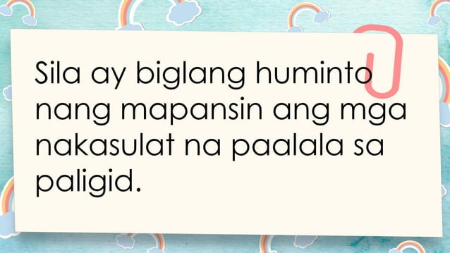Filipino Grade 2 Quarter 1 Week 3 - Mensahe-Babala at Paalala | PPTX