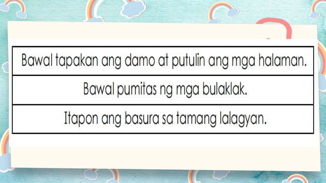 Filipino Grade 2 Quarter 1 Week 3 - Mensahe-Babala at Paalala | PPTX
