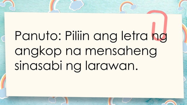 Filipino Grade 2 Quarter 1 Week 3 - Mensahe-Babala at Paalala | PPTX
