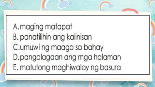 Filipino Grade 2 Quarter 1 Week 3 - Mensahe-Babala at Paalala | PPTX