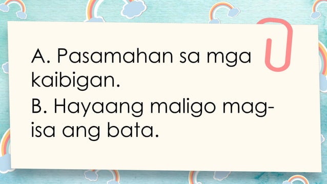 Filipino Grade 2 Quarter 1 Week 3 - Mensahe-Babala at Paalala | PPTX