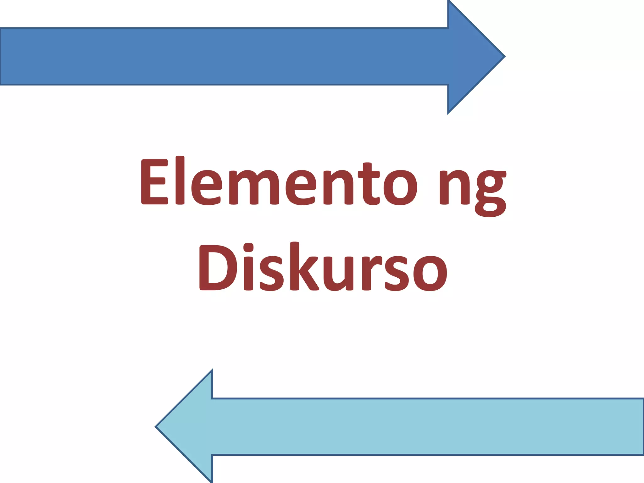 Filipino report-diskurso | PPTX