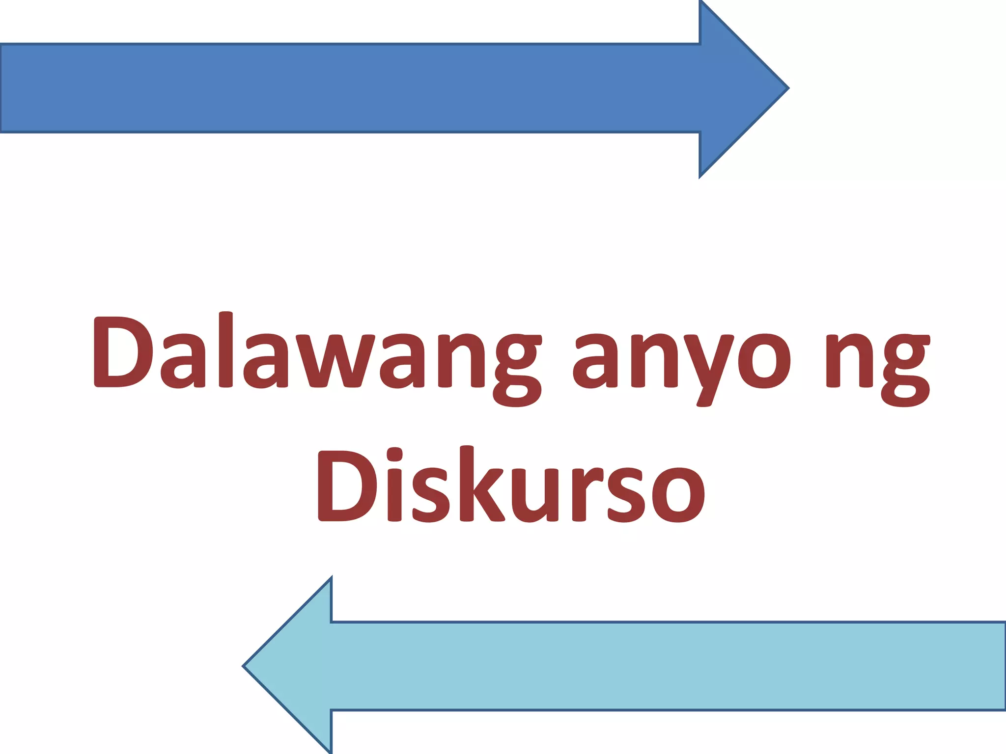 Filipino report-diskurso | PPTX