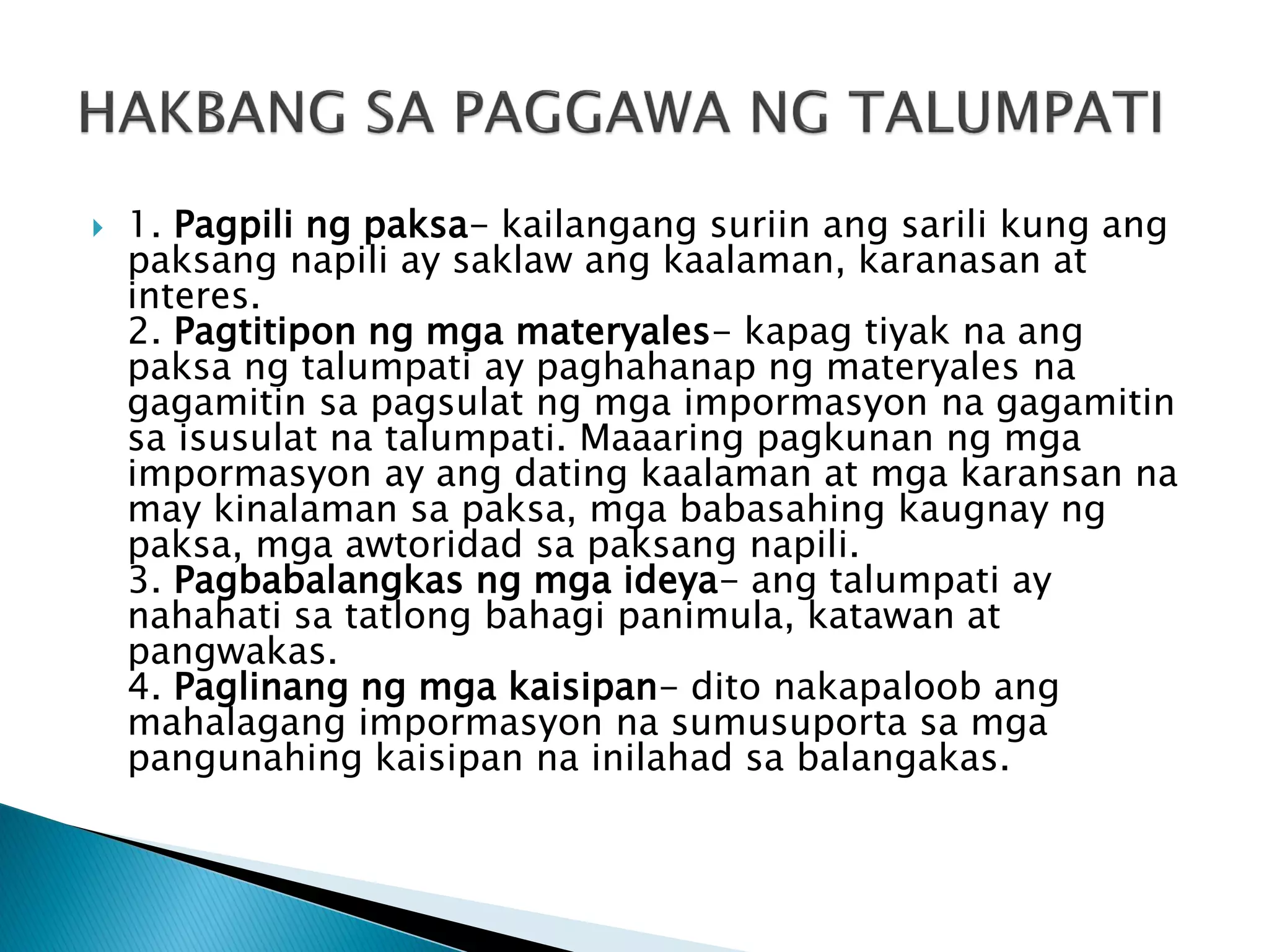 talumpati | PDF
