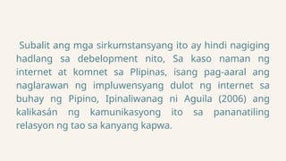 FILIPINO internet sa Pilipinas - SIR PIO.pptx