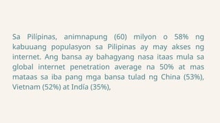 FILIPINO internet sa Pilipinas - SIR PIO.pptx