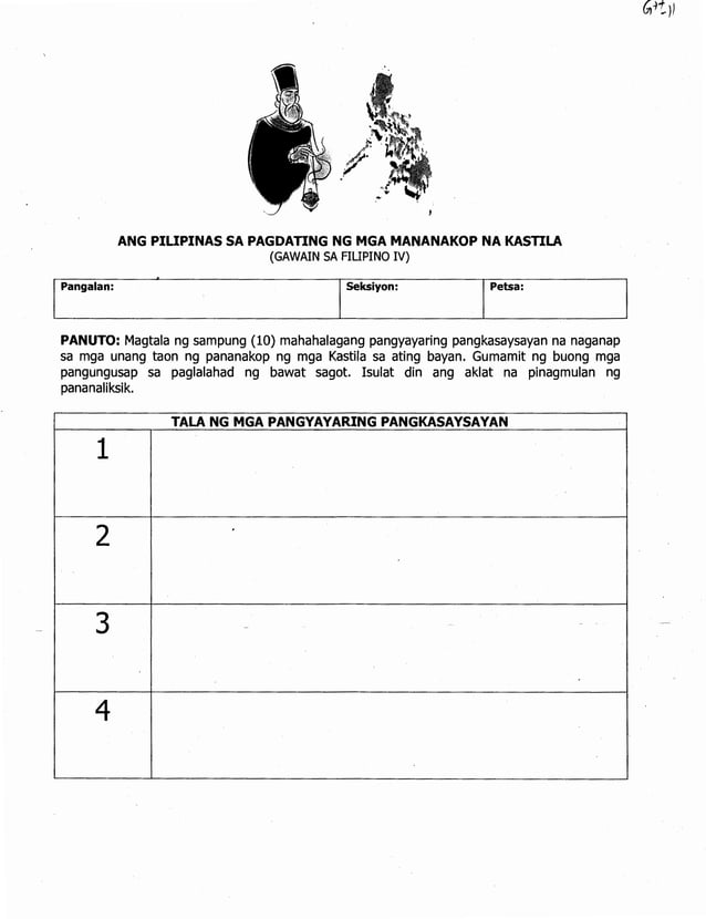 Filipino take home quiz | PDF