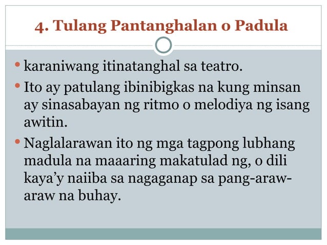 ARALIN SA filipino-tula AT MGA URI NG TULA | PPT