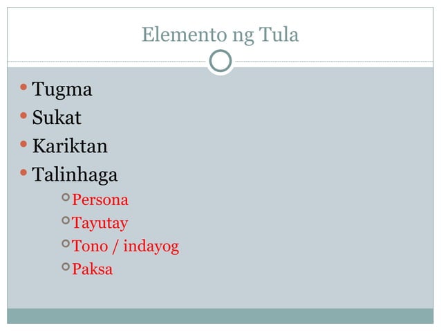 ARALIN SA filipino-tula AT MGA URI NG TULA | PPT