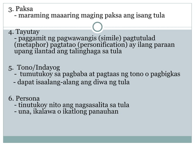 ARALIN SA filipino-tula AT MGA URI NG TULA | PPT