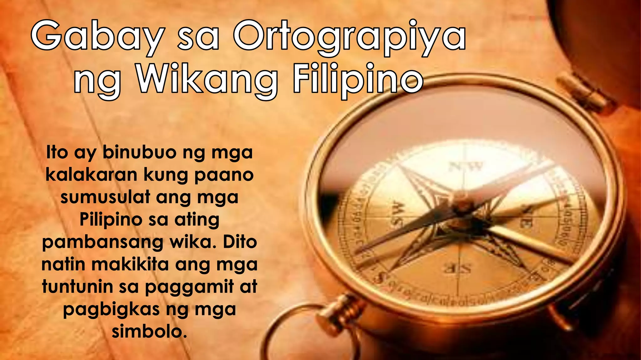 Mga tuntunin sa Pagbabaybay | PPTX
