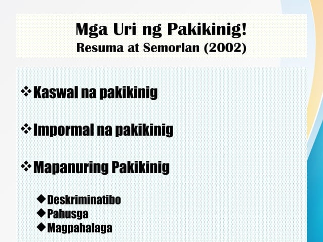 Filipino: Pakikinig | PPT